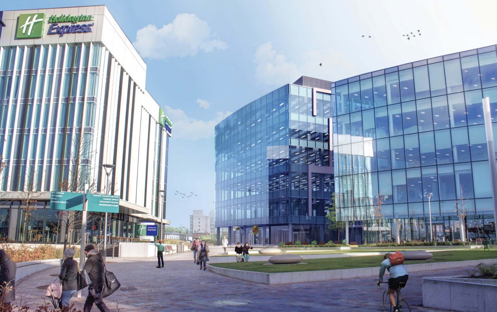 Plans Submitted For Next Phase Of Stockport Exchange Regeneration ...
