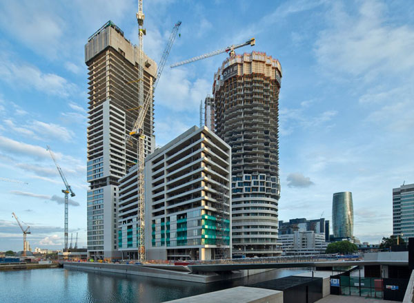 Canary Wharf Development reaches significant milestone | Construction ...