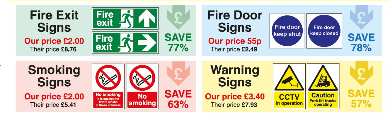 Signs you need at prices you want! | Construction UK Magazine