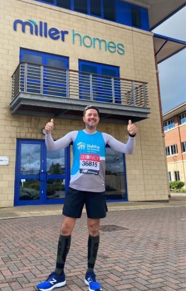 Miller Homes employee raises almost £3,500 for Charity after completing ...