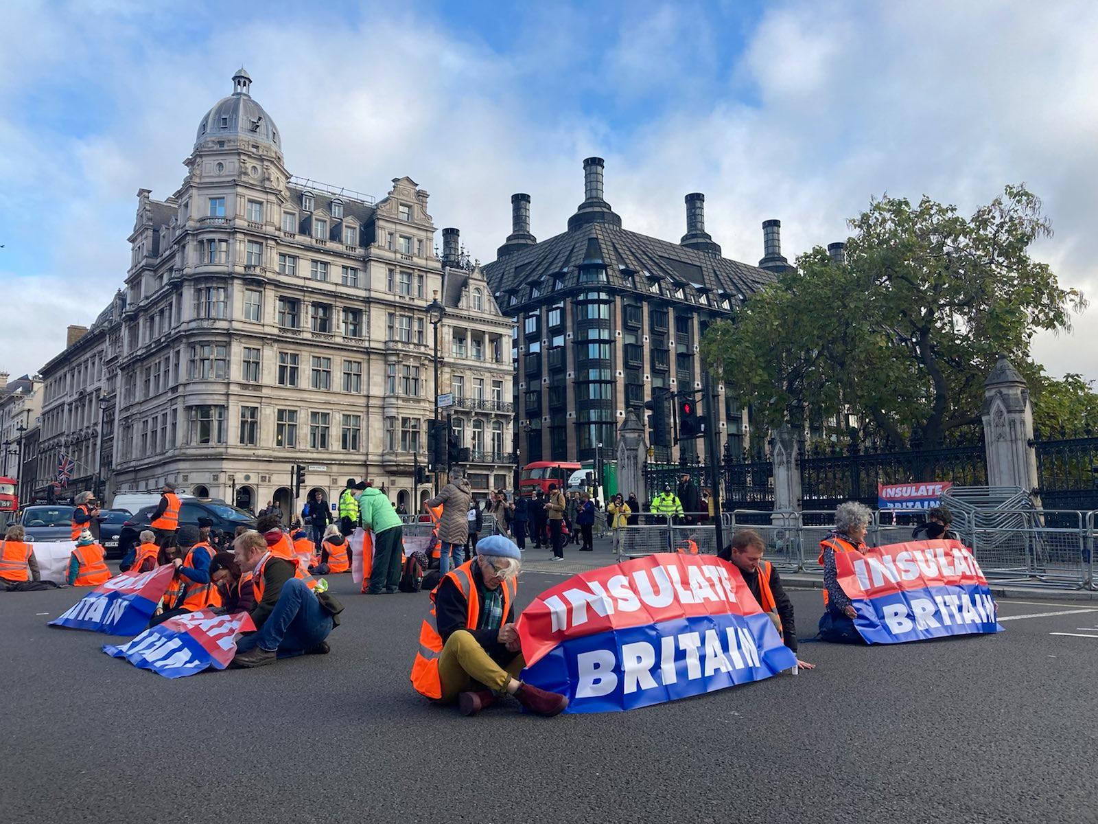 Insulate Britain blocks Parliament Square | Construction UK Magazine