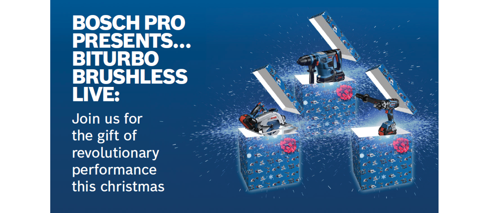 BOSCH PRO PRESENTS… BITURBO BRUSHLESS LIVE – THE GIFT OF REVOLUTIONARY ...