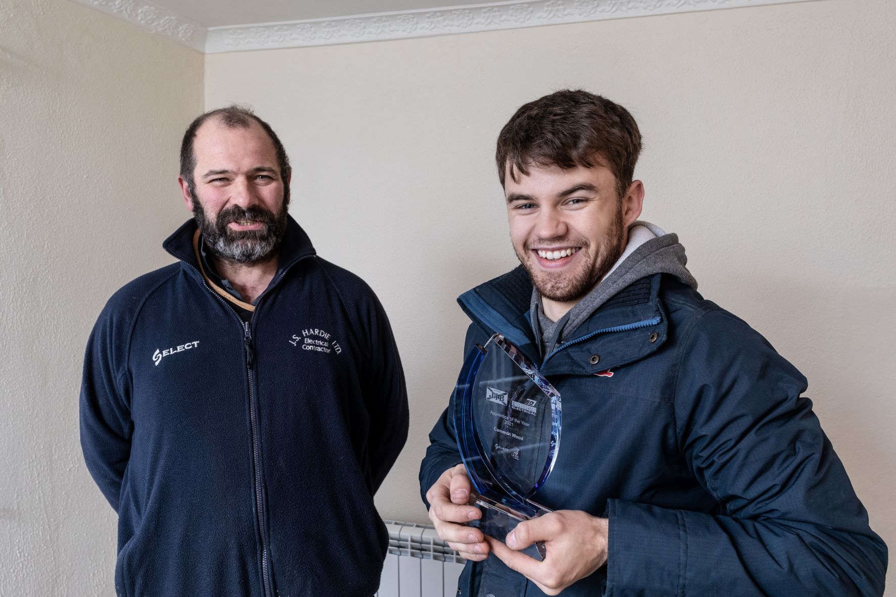 Bright sparks Cameron and Patrick are crowned apprentices of the year ...