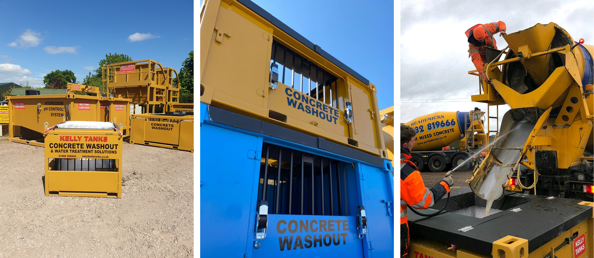 Kelly Tanks provide innovative, cost-effective Concrete Washout & Water ...