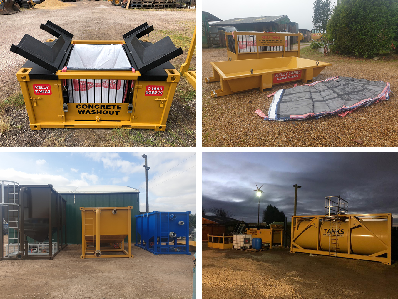 Kelly Tanks provide innovative, cost-effective Concrete Washout & Water ...