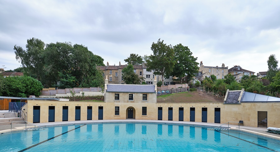 Beard completes stunning restoration of UK’s oldest lido | Construction ...