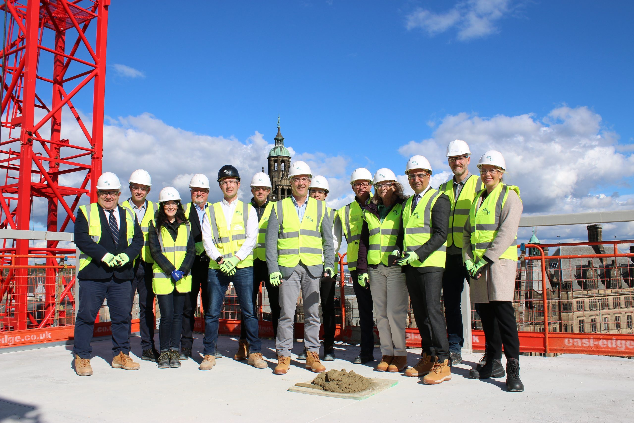 Topping out for Sheffield’s flagship hotel development | Construction ...