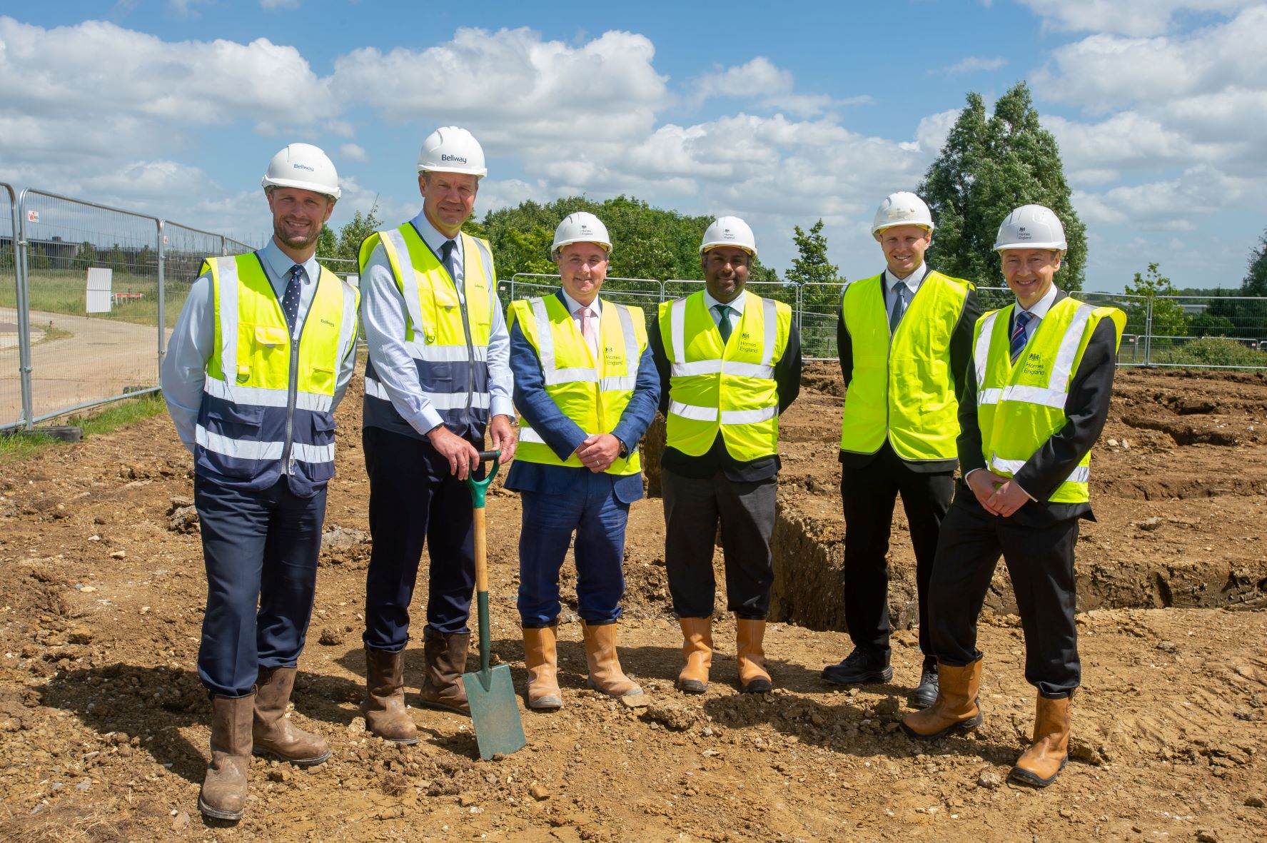Construction is well underway at innovative Milton Keynes development ...