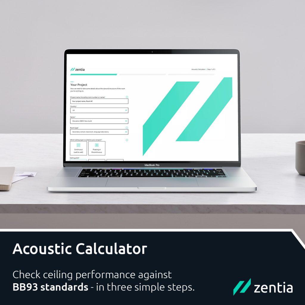 Zentia launches new acoustic calculator | Construction UK Magazine
