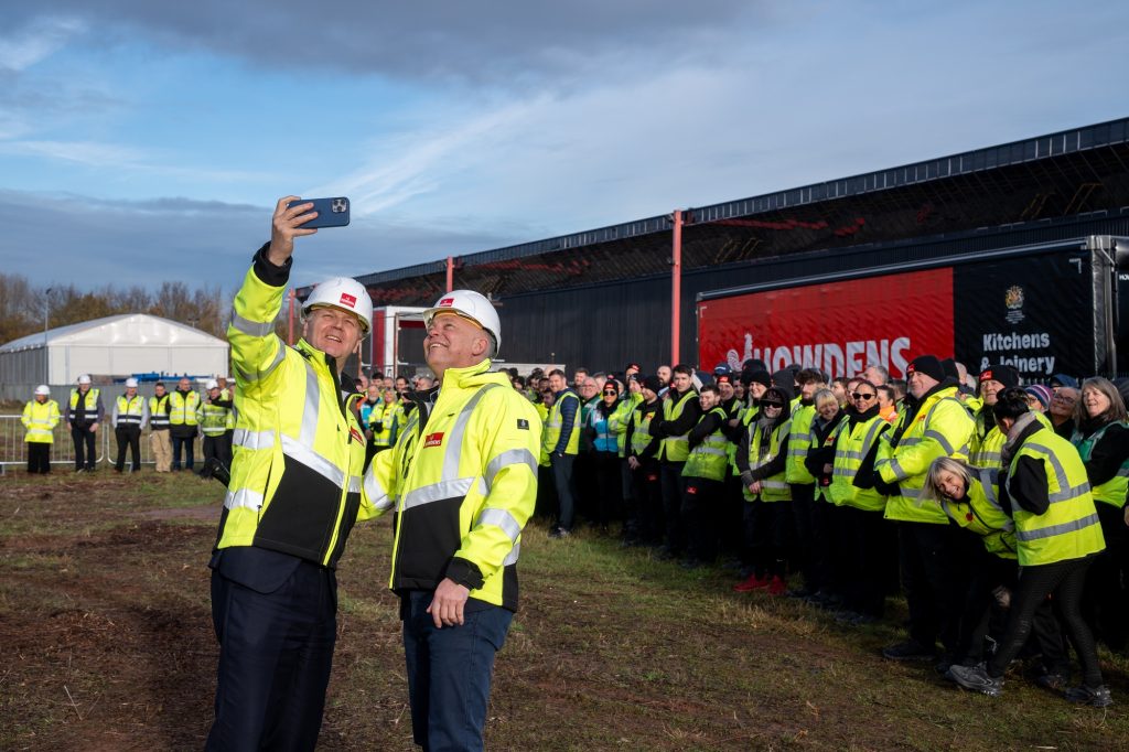Howdens kicks off £100m factory and warehouse expansion at Runcorn ...